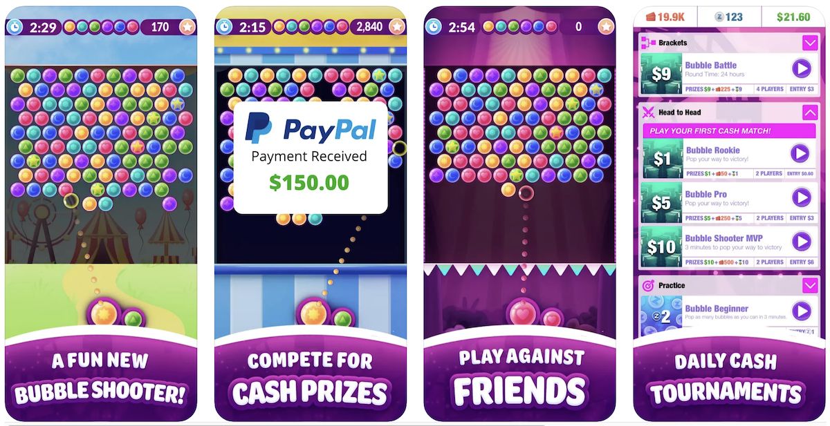 8 Best Bubble Shooter Games to Win Money Today